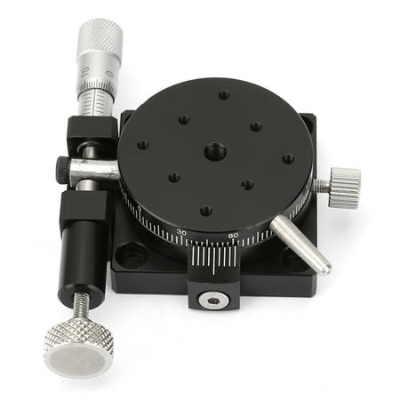 Manual Rotating Platform, Machining Bearing Stage, Using Effect Black ...