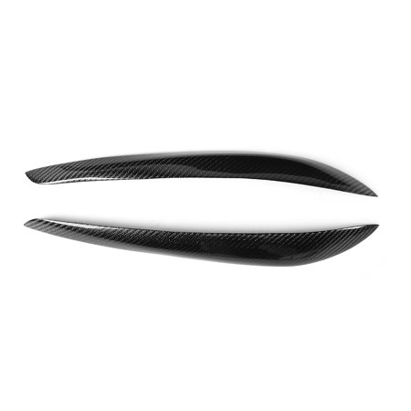 Dry Carbon Fiber Headlight Eyebrow Eyelids Fit for Nissan Skyline R34 ...