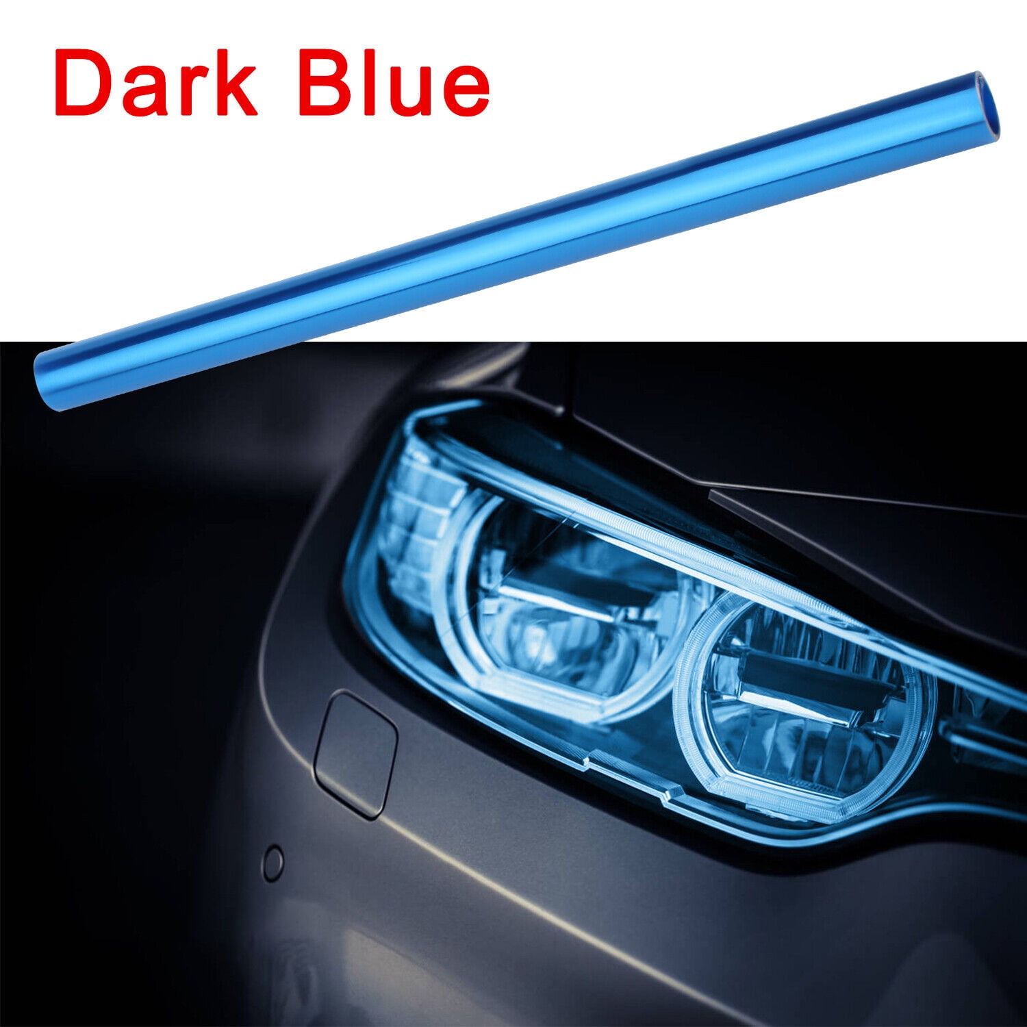 Htwon Car Headlight Taillight Fog Light Sticker Tint Protector Film ...