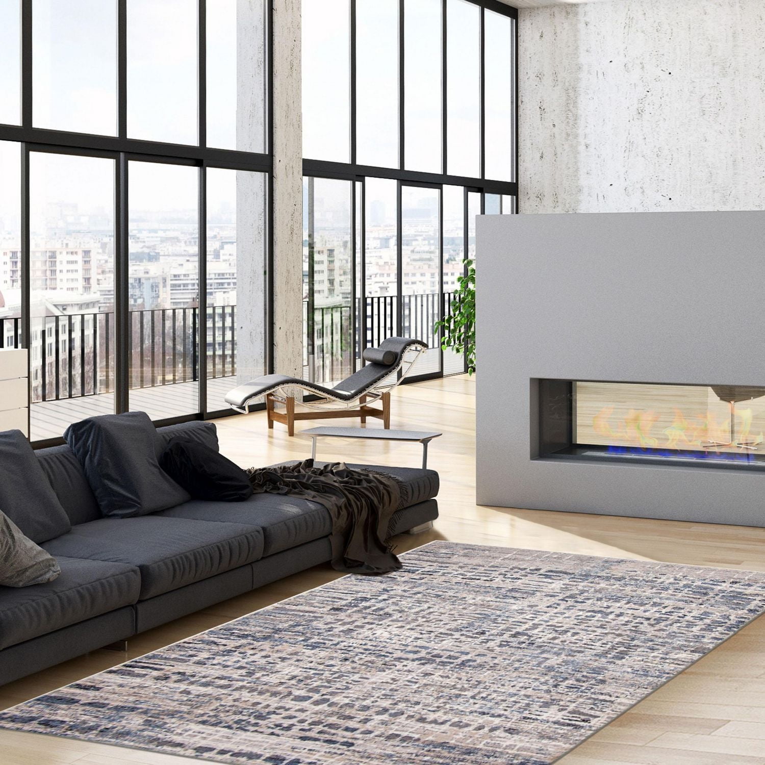 Click here for Ecarpet Modern Abstract Indoor Area Rug For Living... prices