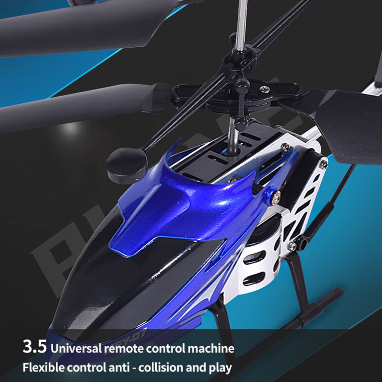 Sky Rover King Radio Control Helicopter In Blue And White, 57% OFF