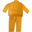 Tuff Grip 3 Piece Overall Pants and Jacket Rain Suit with Hood (Men ...