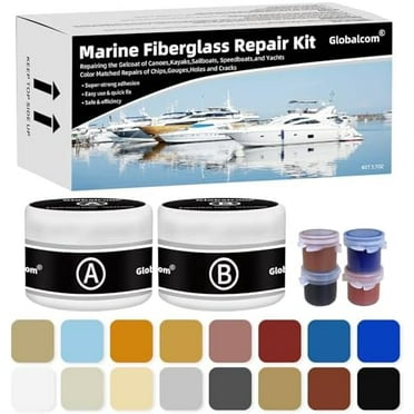Marine Coat One, Professional Gelcoat Boat Repair Kit, Fiberglass ...
