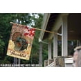 Toland Home Garden Wild Turkey Fall Thanksgiving Flag Double Sided ...