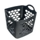 Mainstays Flexible Plastic Laundry Basket, Rich Black, 6 Pack - Walmart.com
