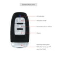 EASYGUARD EC002-NS Smart Key PKE Passive Keyless Entry Car Alarm System ...