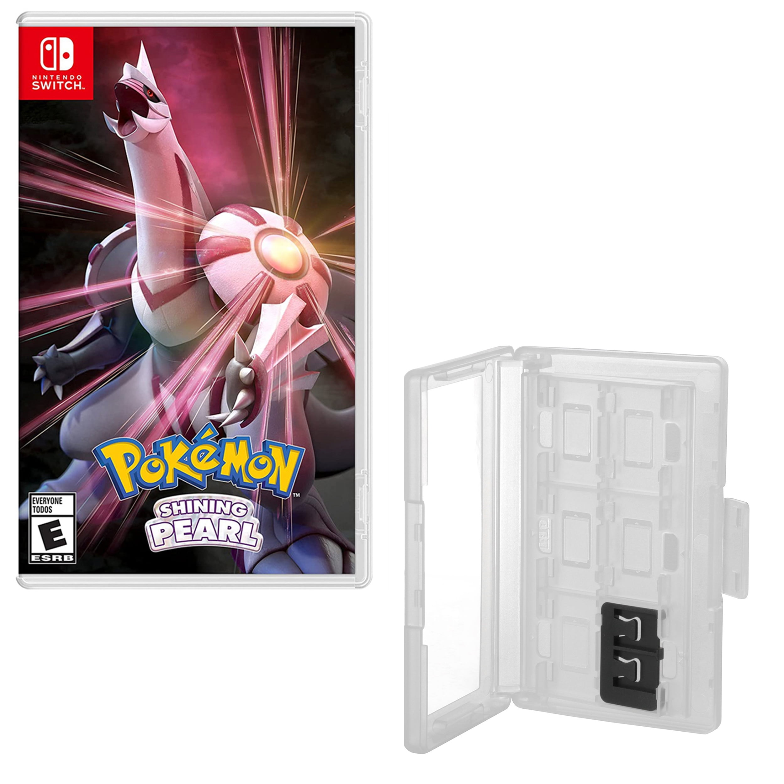 Pokemon Pearl for Nintendo Switch With Hard Shell 12 Game Caddy ...