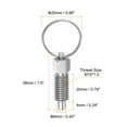 Spring Plunger with Pull Ring M10*1.5 0.79" Thread Length Pin Dia.6mm ...