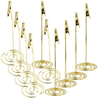 Efavormart 10 Pack | 5" Natural Mini DIY Tabletop Wooden Display Easel ...