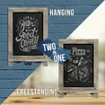 HBCY Creations Wooden Chalkboard Sign, Tabletop/Wall, Wedding/Kitchen ...