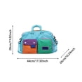 2026 New Color Block Gym Duffel Bag, Lightweight Portable Travel ...
