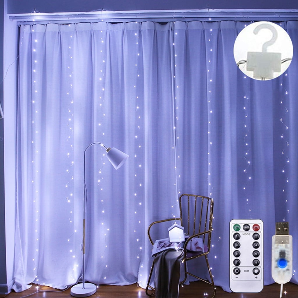 Click here for Aodebiao 300 Led Curtain String Lights - 3x3m Usb... prices