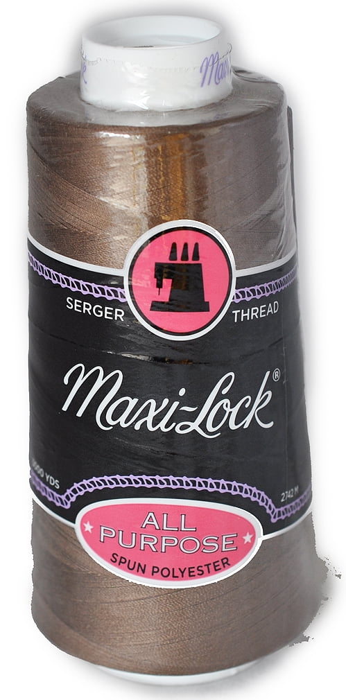 Maxi Lock All Purpose Thread Soapstone 3000 YD Cone MLT-066 - Walmart.com