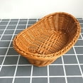 Bread Basket Woven Tabletop Fruit Vegetables Serving Basket Restaurant ...