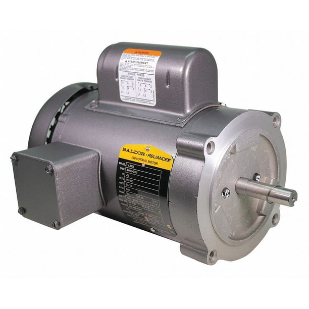 Baldor-Reliance GP Motor,3/4 HP,3,450 RPM,115/230V,56C VL3506 - Walmart.com
