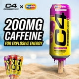 C4 Energy, Energy Drink, 12 Pack of 16oz Cans, Grape Popsicle - Walmart.com