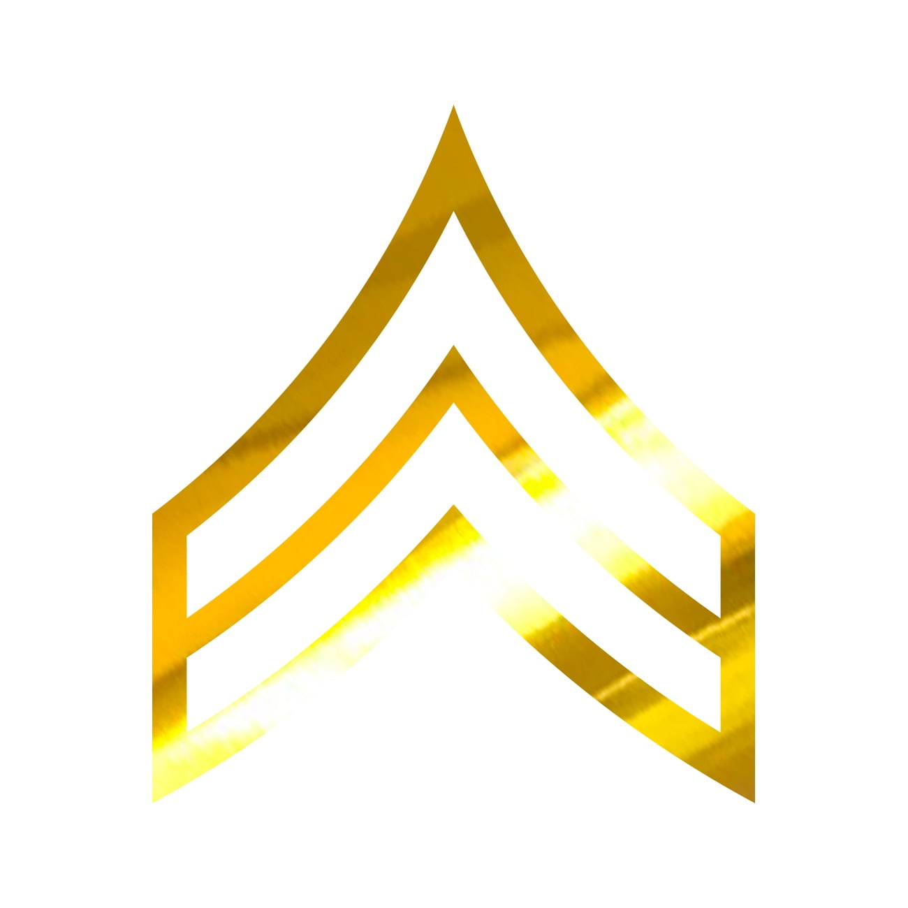 E-4 Corporal Rank Sticker Decal Die Cut - Self Adhesive Vinyl ...