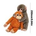 Punch Monkey Stuffed Animal, Cuddly Realistic Monkey Plushies, The ...