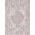 Rugs.com 8' x 11' Oregon Collection Ivory Low-Pile Rug for Living ...