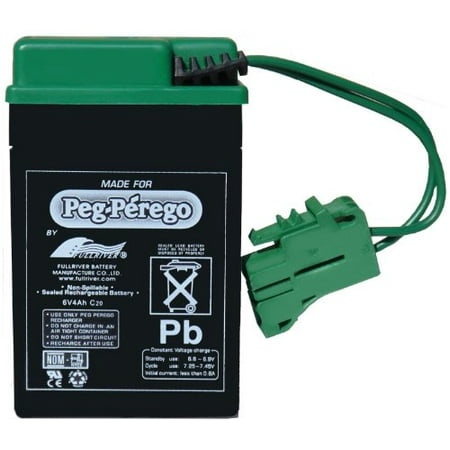 Peg Perego 6 Volt Replacement Battery for Peg Perego Vehicles | Walmart ...