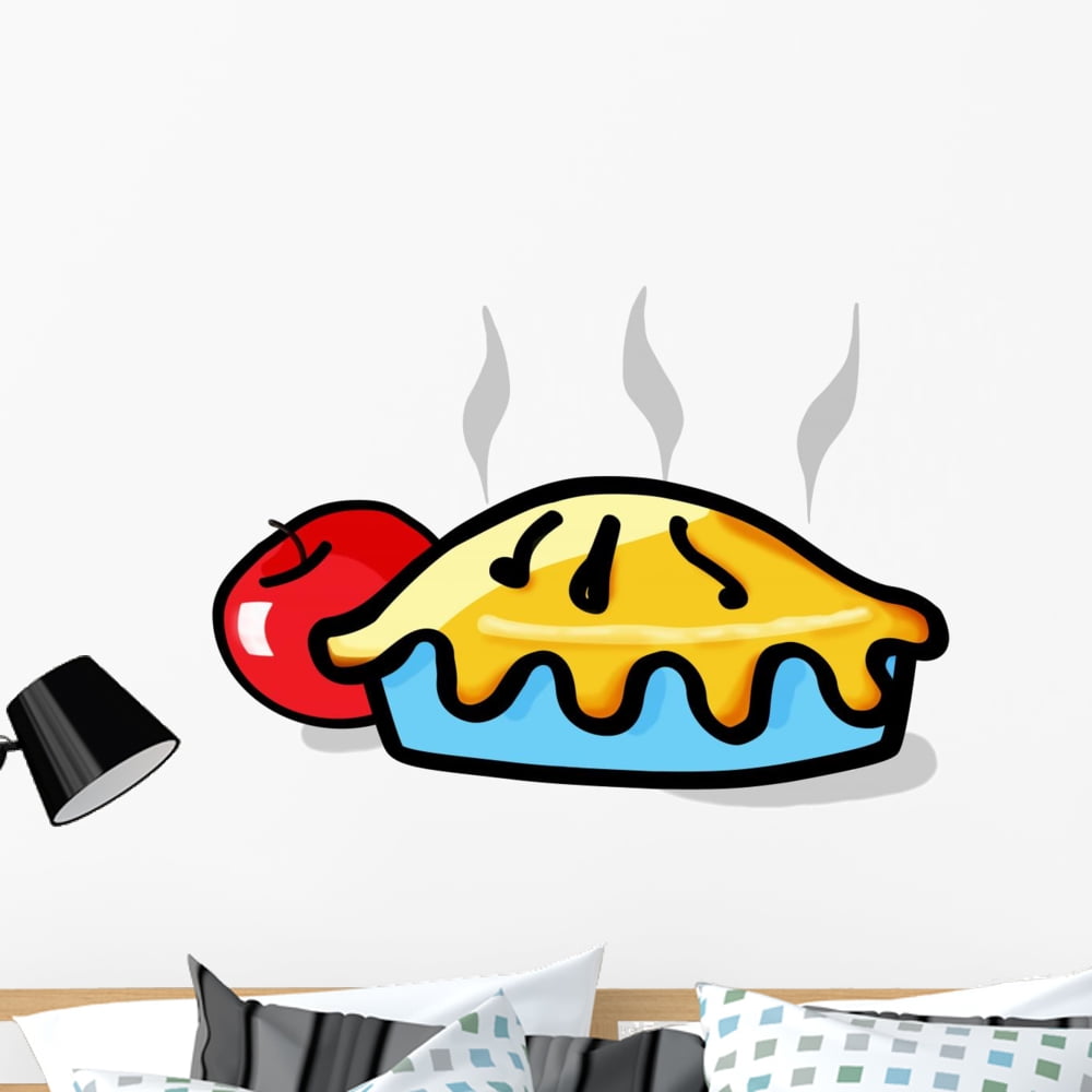 Apple Pie Wall Decal Sticker by Wallmonkeys Vinyl Peel and Stick ...