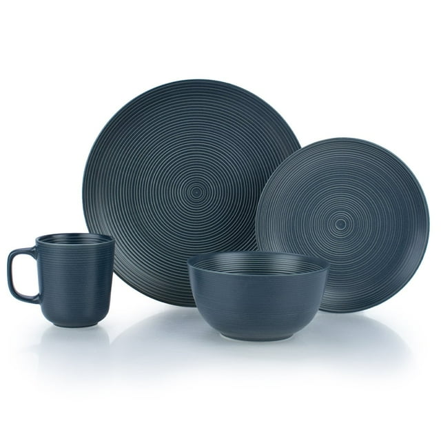 Everything Kitchens Modern Colorful Neutrals - Rippled 16-Piece ...