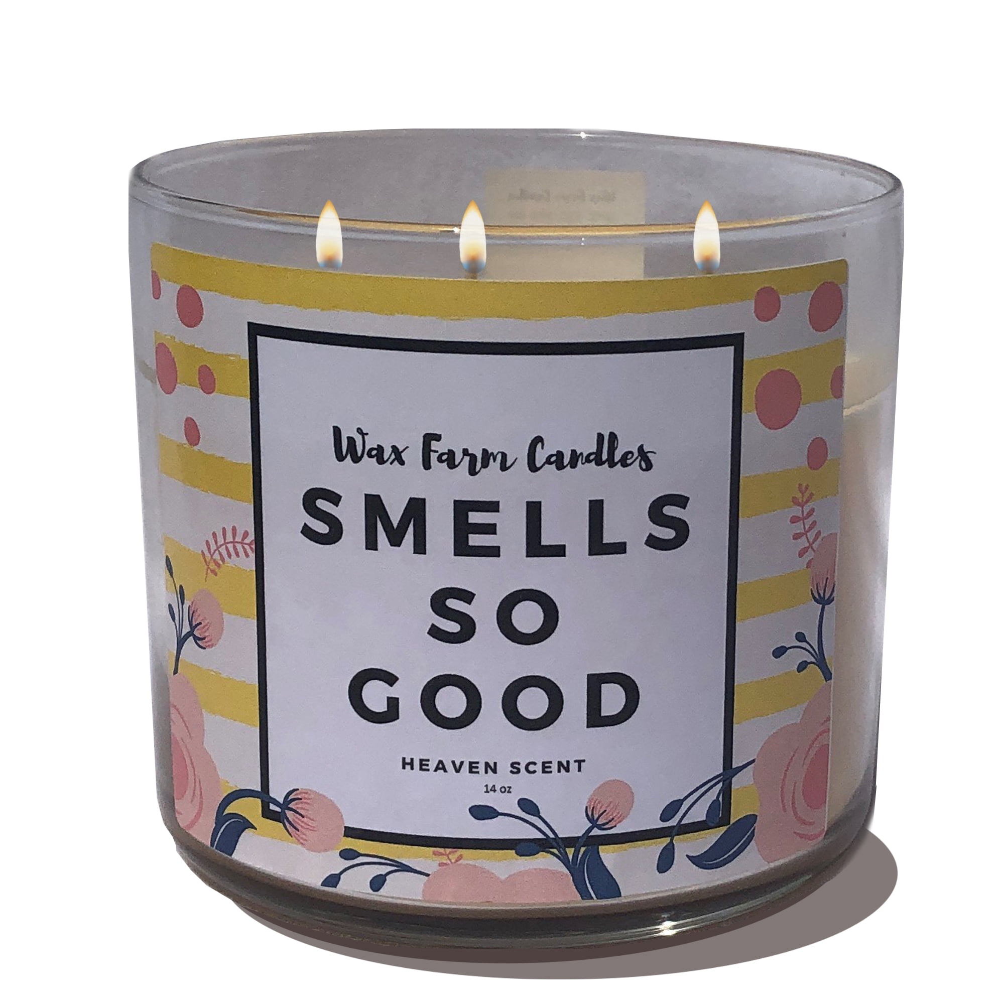 Wax Farm Candles Scented Jar Candle, Smells So Good, 14 oz, Wildflowers ...