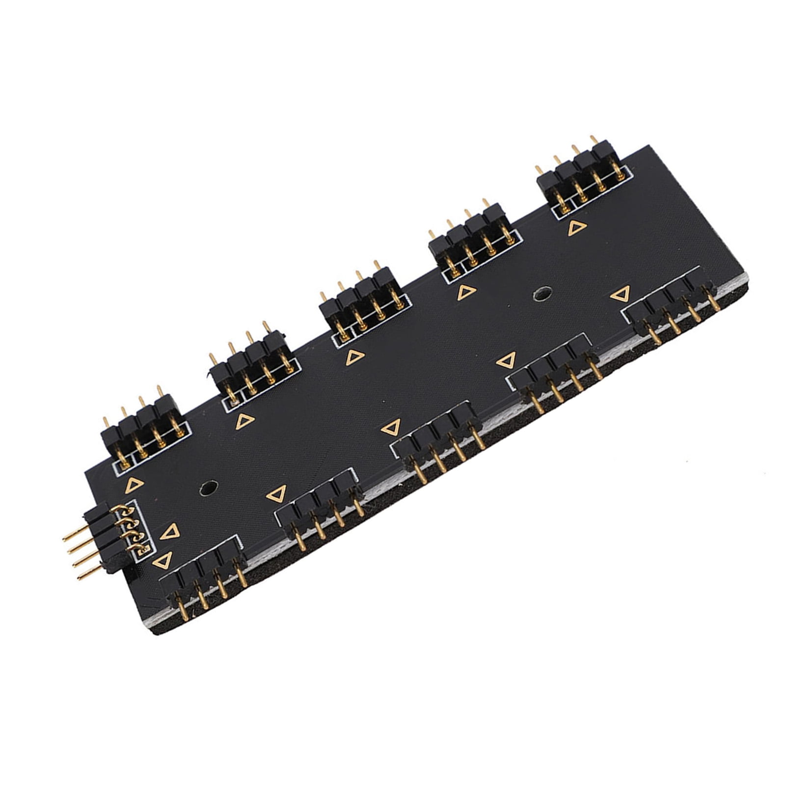 Computer Fan RGB Hub, Computer 10 Channel RGB Hub PC MOD Motherboard ...