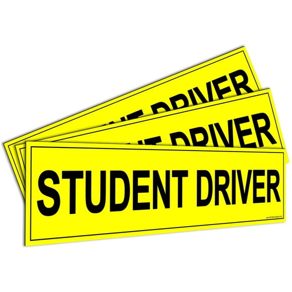 Student Driver Magnets