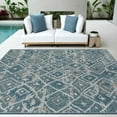 HR Diamond & Moroccan Pattern Outdoor Rug Waterproof, Mold/Stain/Fade ...