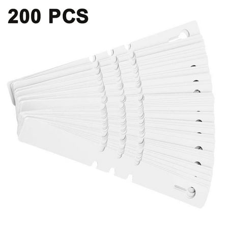 200pcs Plastic Plant Tree Tags Garden Plant Labels Plant Hanging Tags ...