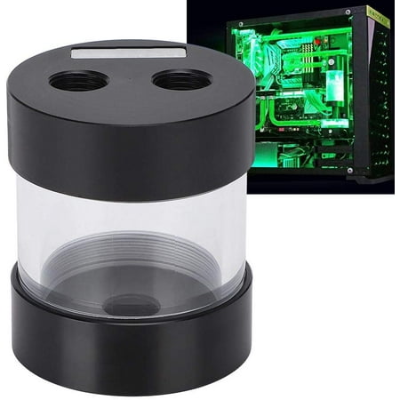 Water Cooling Tank, 50mm Diameter 3 Holes Cylindrical Computer Water ...