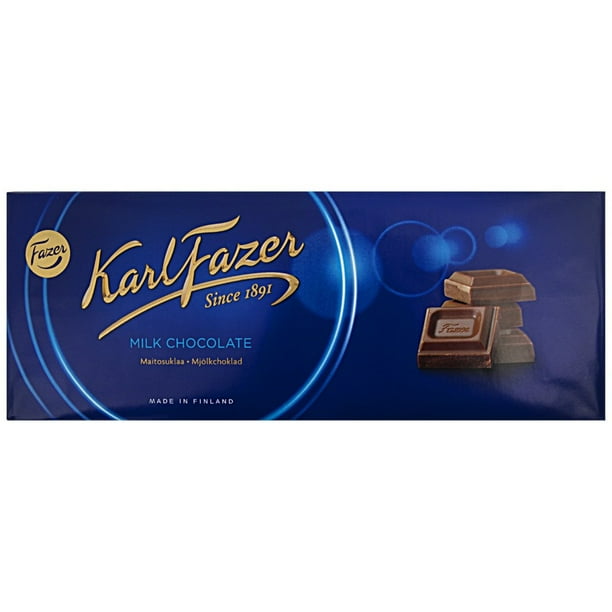 4 Bars of Karl Fazer Finland Original Milk Chocolate | Bodega Aurrera ...