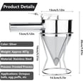 Stainless Steel Pancake Batter Dispenser: 40oz Batter Dispenser with ...
