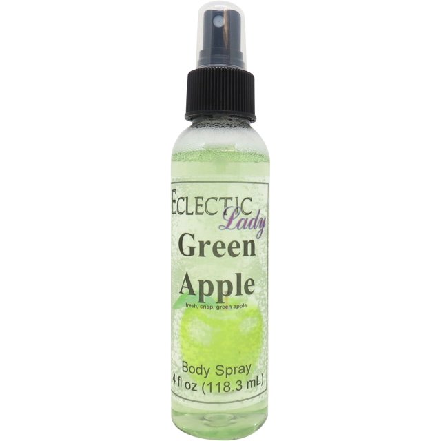 Green Apple Body Spray, Eclectic Lady, Hydrating Mist, Unisex, 4 oz ...