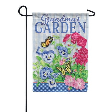 Carson Home Accents 246397 12.5 x 18 in. Garden Flag - Durasoft - Walk ...