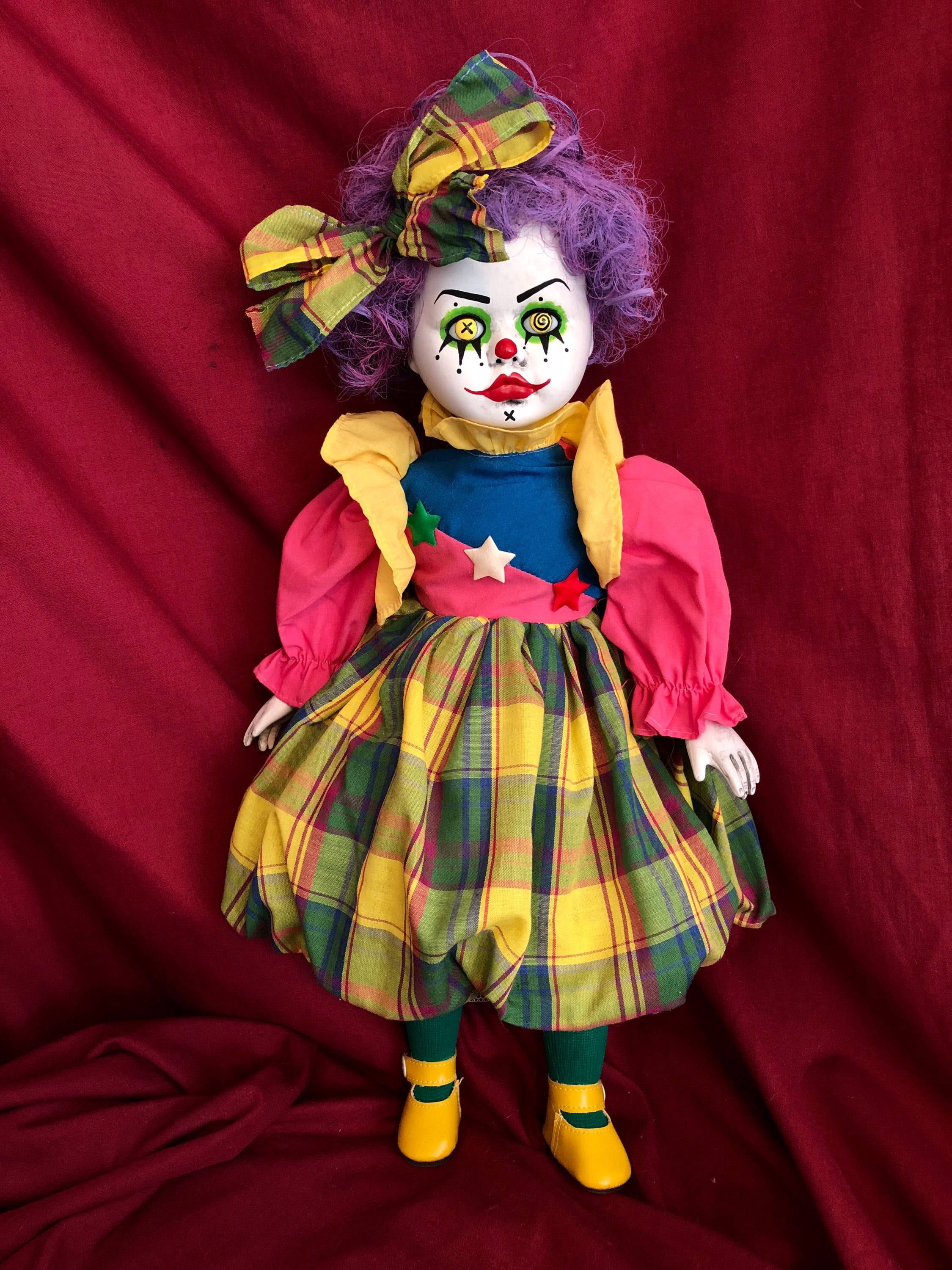 Scary Porcelain Clown Dolls