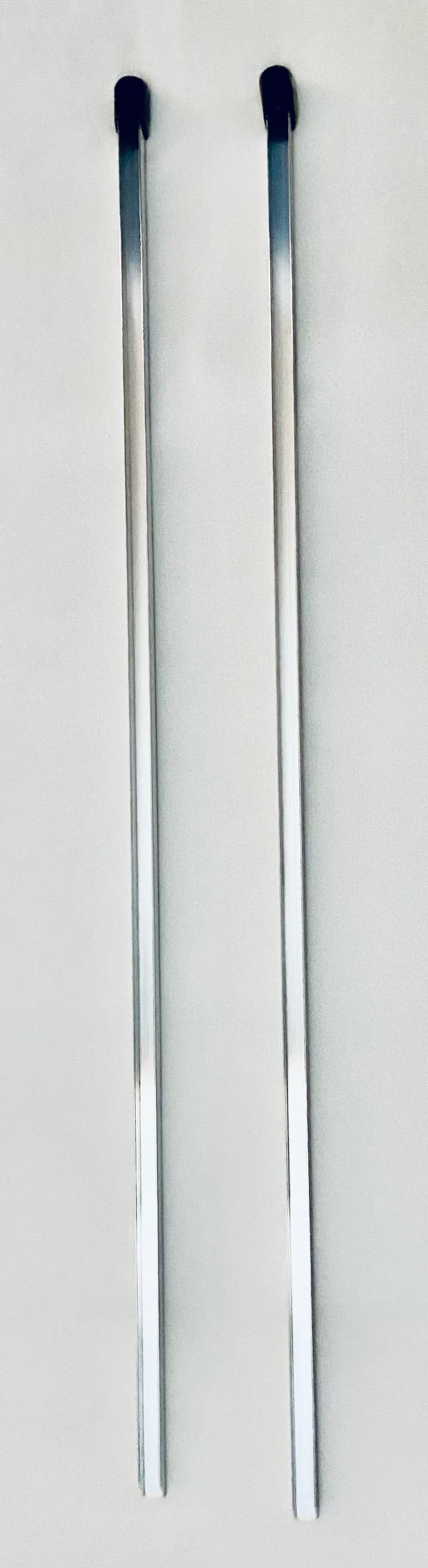 2 NEW 30" ALUMINUM Alarm Security Yard Sign Stakes or Posts for all ...