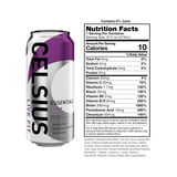 CELSIUS ESSENTIALS, Sparkling Grape Slush, Performance Energy Drink 16 ...