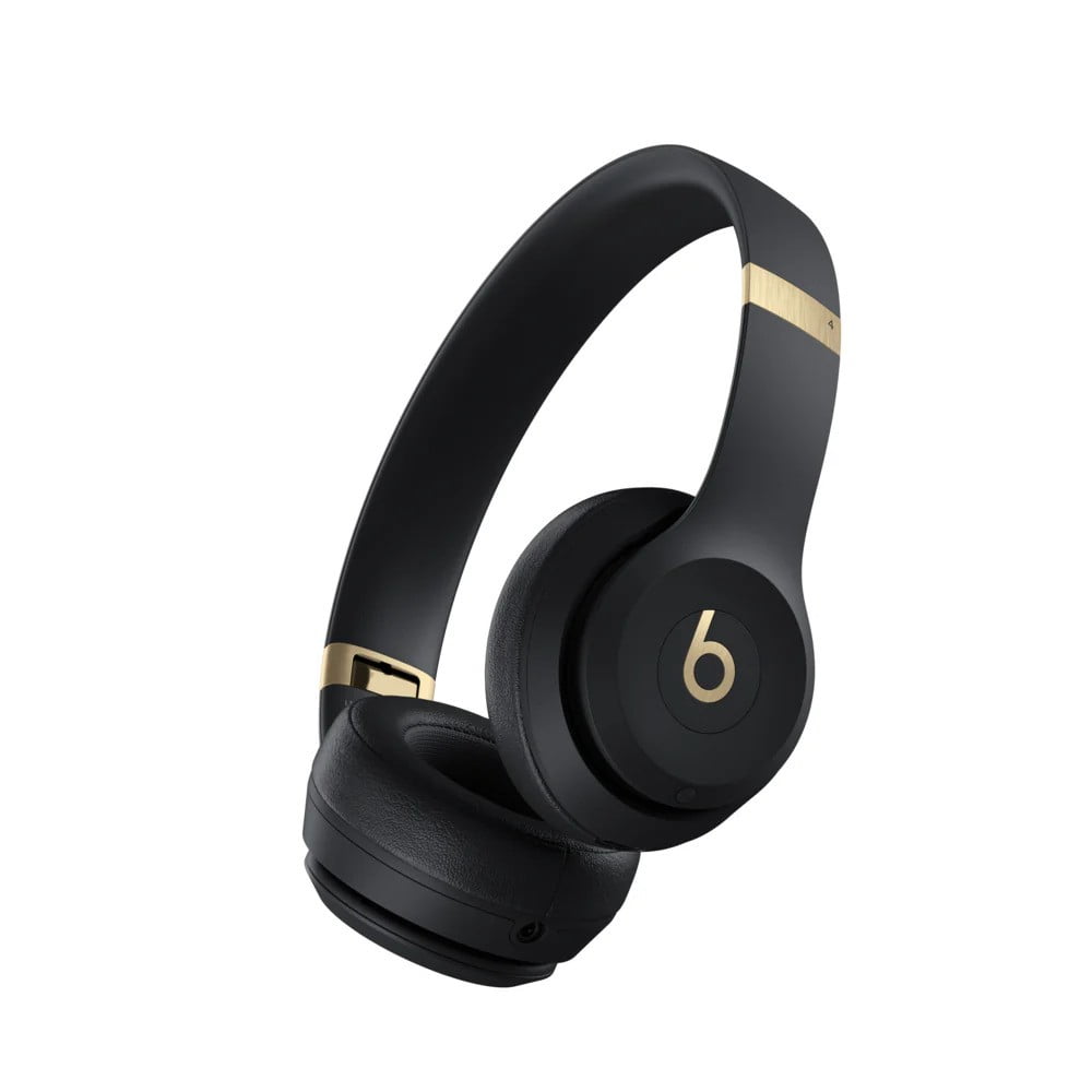 Beats by Dr. Dre Solo 4 Wireless Headphones (Black and Gold Beats by Dr. Dre Solo 4 Wireless Headphones (Black and Gold