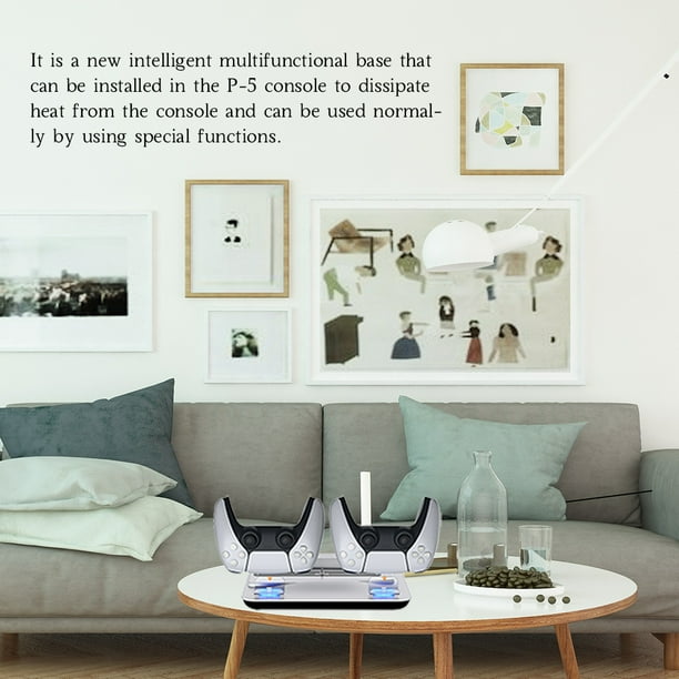 Charging Station Cooling Fan Base Dual Cooling Fan Base; Game ...