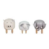 Karla Dubois Heffy the Elephant Kids Stool Ottoman - Walmart.com