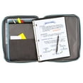 Five Star 1 Carry-All Zipper Binder 375 Sheet Capacity GrayMint ...