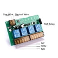 Smart Home Lighting Control System with Four Button Remote Low Power ...
