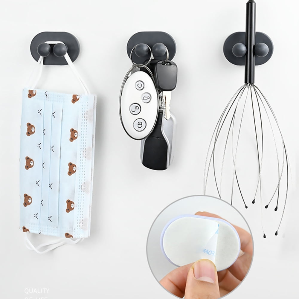 Adhesive Cable Organizers Razor Holder Creative Heavy Duty Plug Holders ...