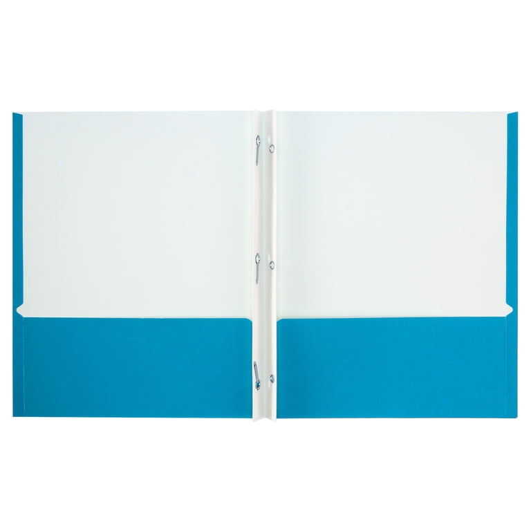 Duotangs 3 Prong Better Office Products 2-Pocket Folders With Prongs ...