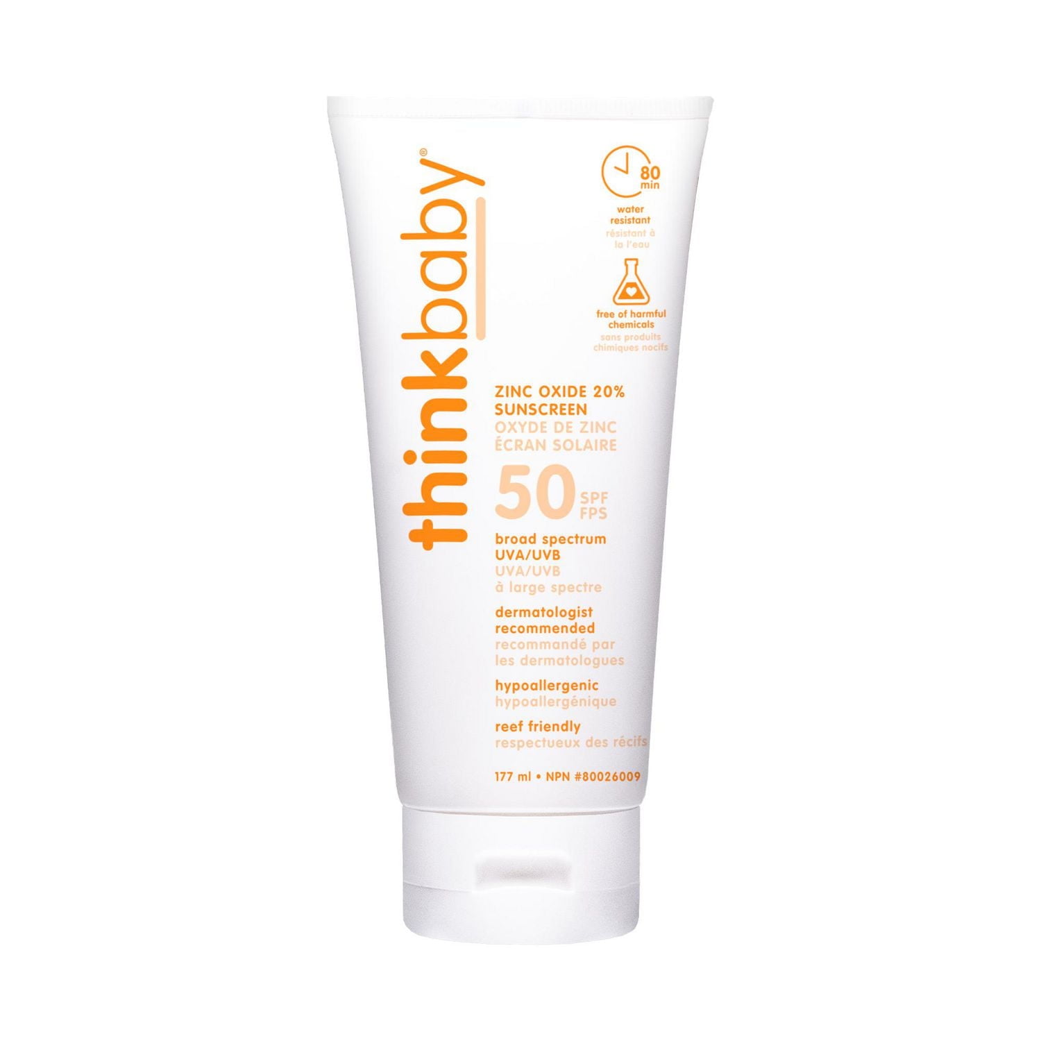 Click here for Thinkbaby Safe Sunscreen Spf 50+  6oz 6oz prices