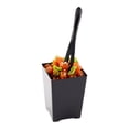 Black Bamboo Mini Fork - 3 1/2" - 100 count box - Walmart.com