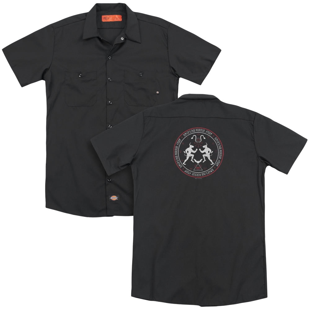 American Horror Story - Coven Minotaur Sigil (Back Print) - Work Shirt ...