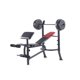 Weider Pro 265 Standard Weight Bench with 80 lb. Vinyl Weight Set ...
